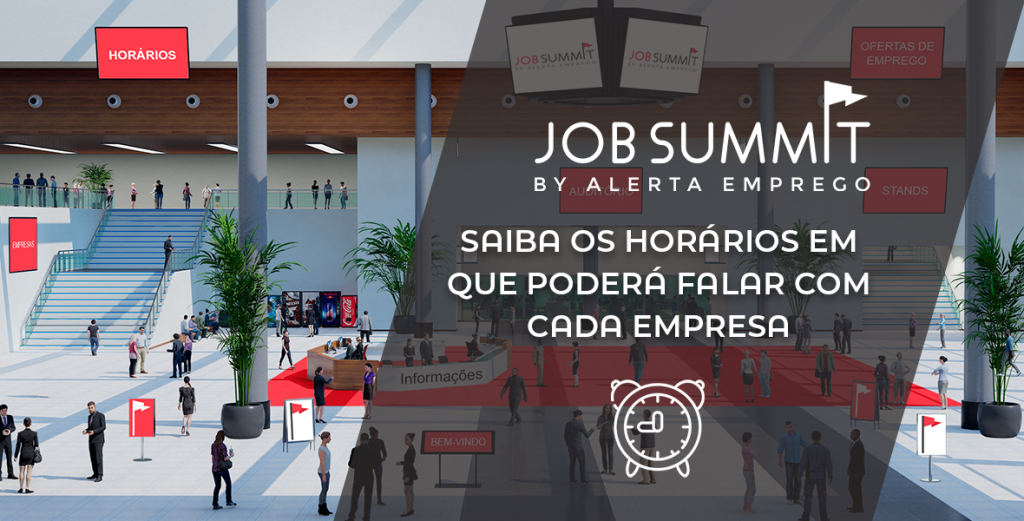 Job Summit - 7ª edição: horário de cada empresa (em actualização)